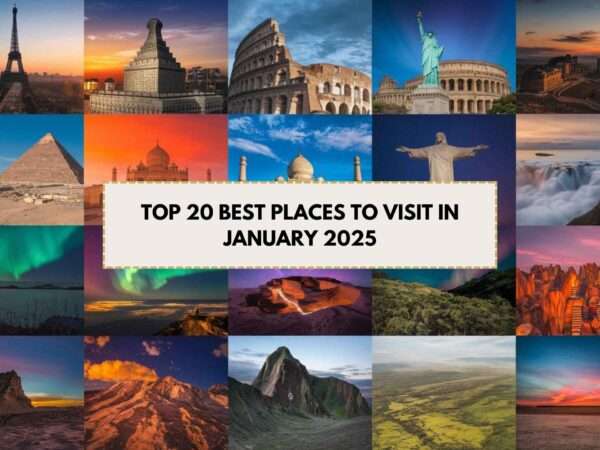 Top 20 Best Places to Visit in January 2025: Must-See Destinations